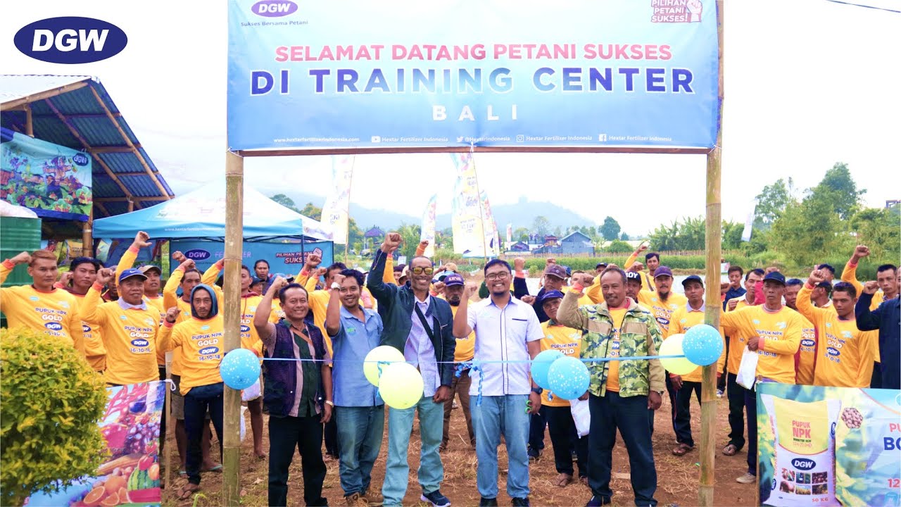 OPENING TRAINING CENTER BALI - YouTube