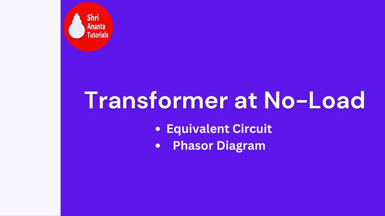 Transformer at no load I Transformer at no load condition I Transformer ...