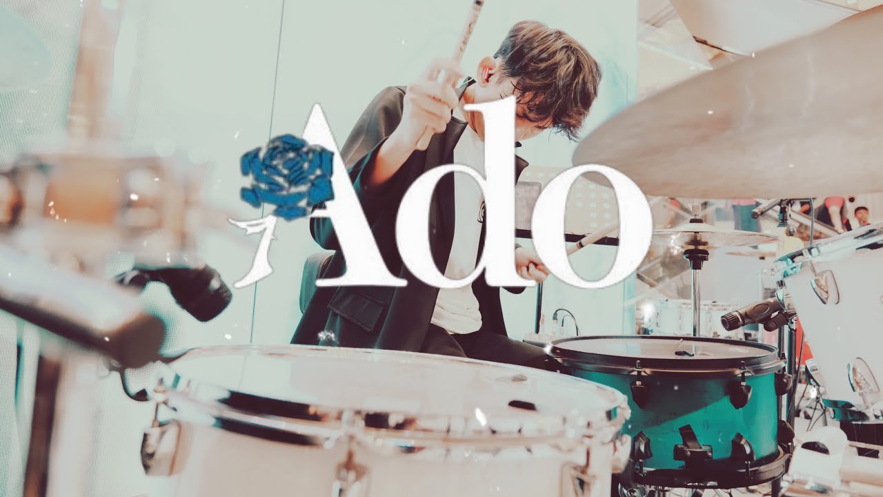 Ado - Ussewa (Cover by Tsukuridanosu) @Animotion Festival AUDITION [Drum Cam] - YouTube