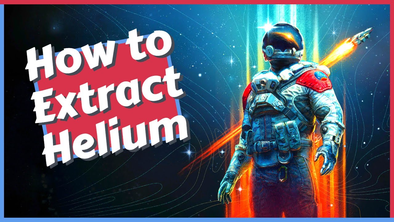 How to Extract Helium in Starfield - YouTube
