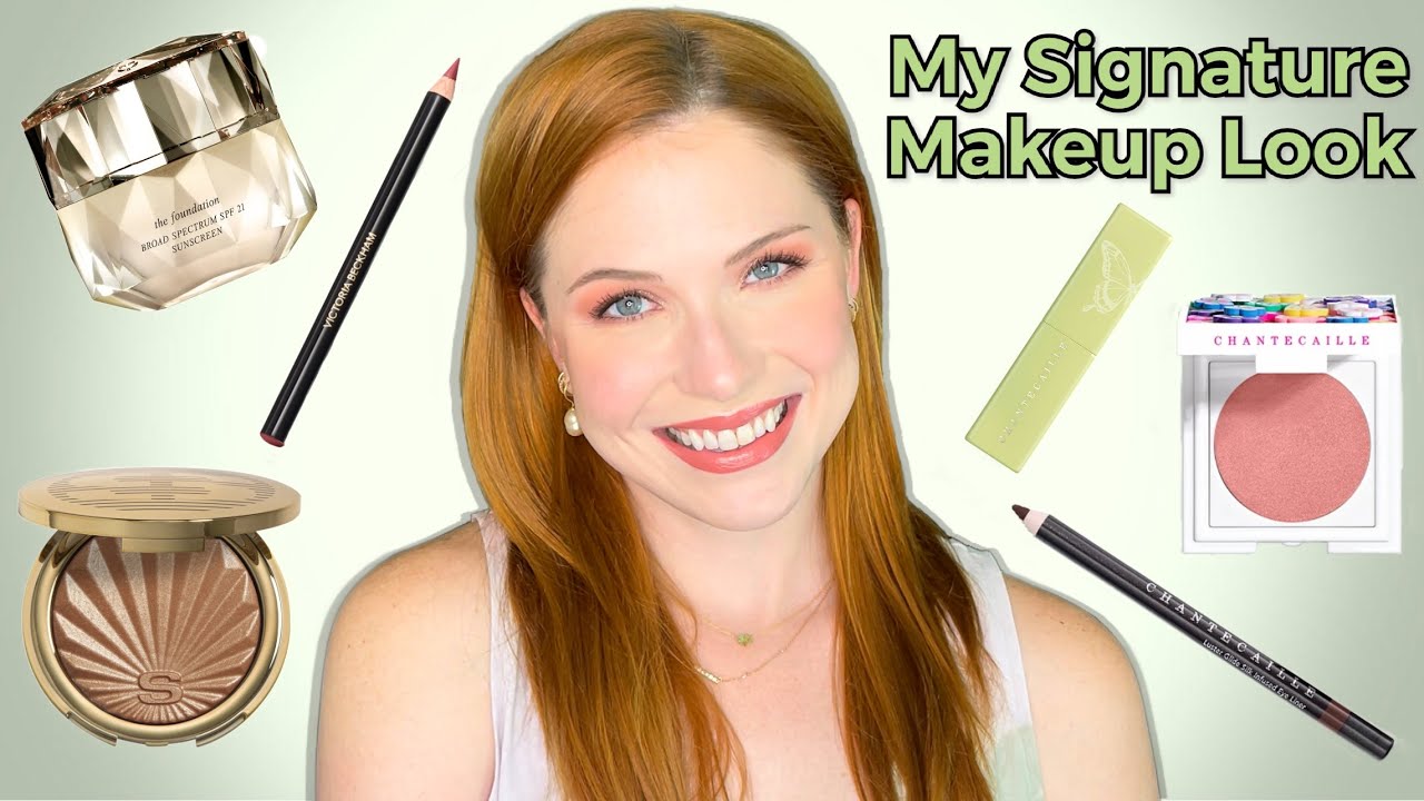 SIGNATURE MAKEUP LOOK GRWM | beautybykaylak - YouTube