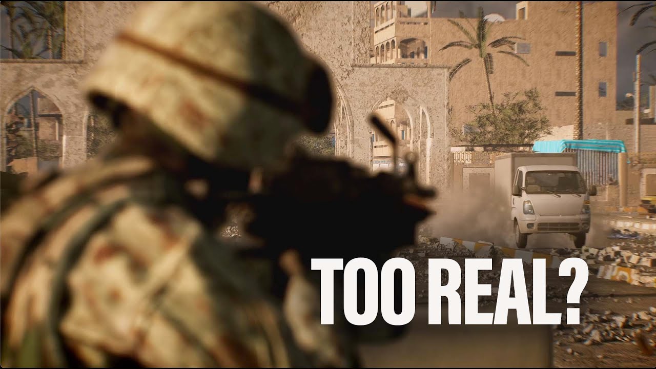 First look: Iraq war video game depicting bloody battle - YouTube