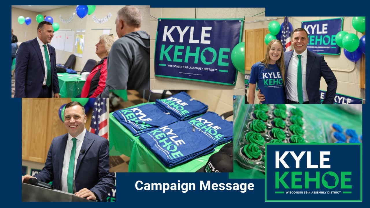 Kyle Kehoe - Campaign Kickoff - 55th Assembly District - YouTube