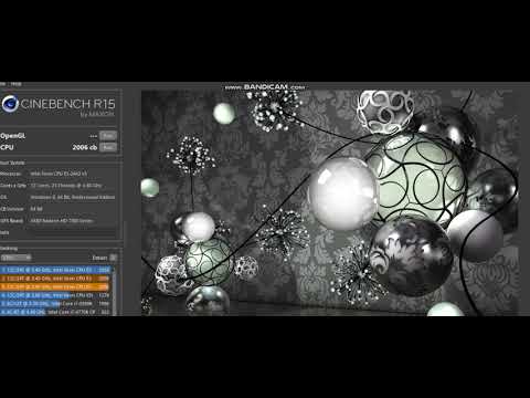Dual E5 2643 v3 @ 3 40GHz   R15 Score.