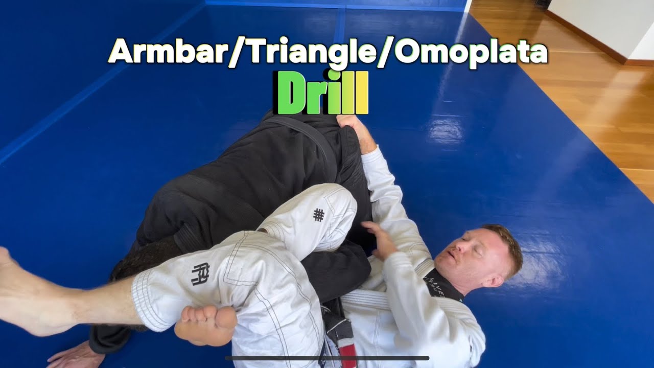 Armbar/Triangle/Omoplata Drill - YouTube