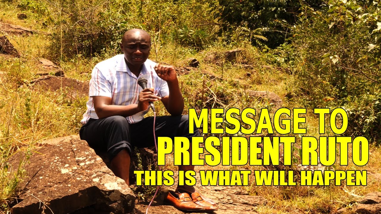 MESSAGE TO PRESIDENT RUTO /// PR PETER MORWABE - YouTube