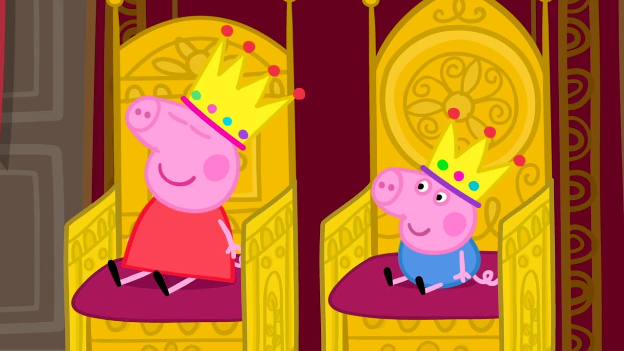 Peppa Pig Visits The Castle 🐷 🏰 Playtime With Peppa - YouTube