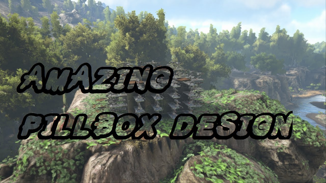 Ark Survival Evolved: Ultimate Pillbox/Base Design! XBOX ONE "For New ...