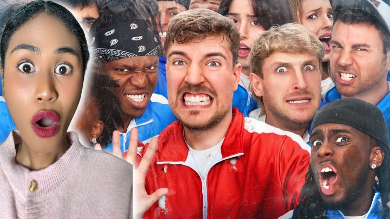 50 YouTubers Fight For $1,000,000 | Reaction - YouTube