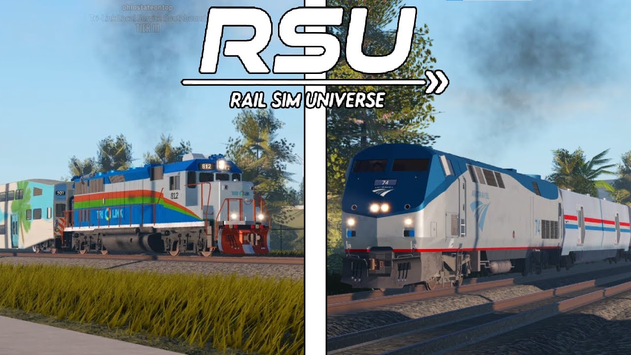 [ROBLOX]: Rail Sim Universe Railfanning #18 - YouTube