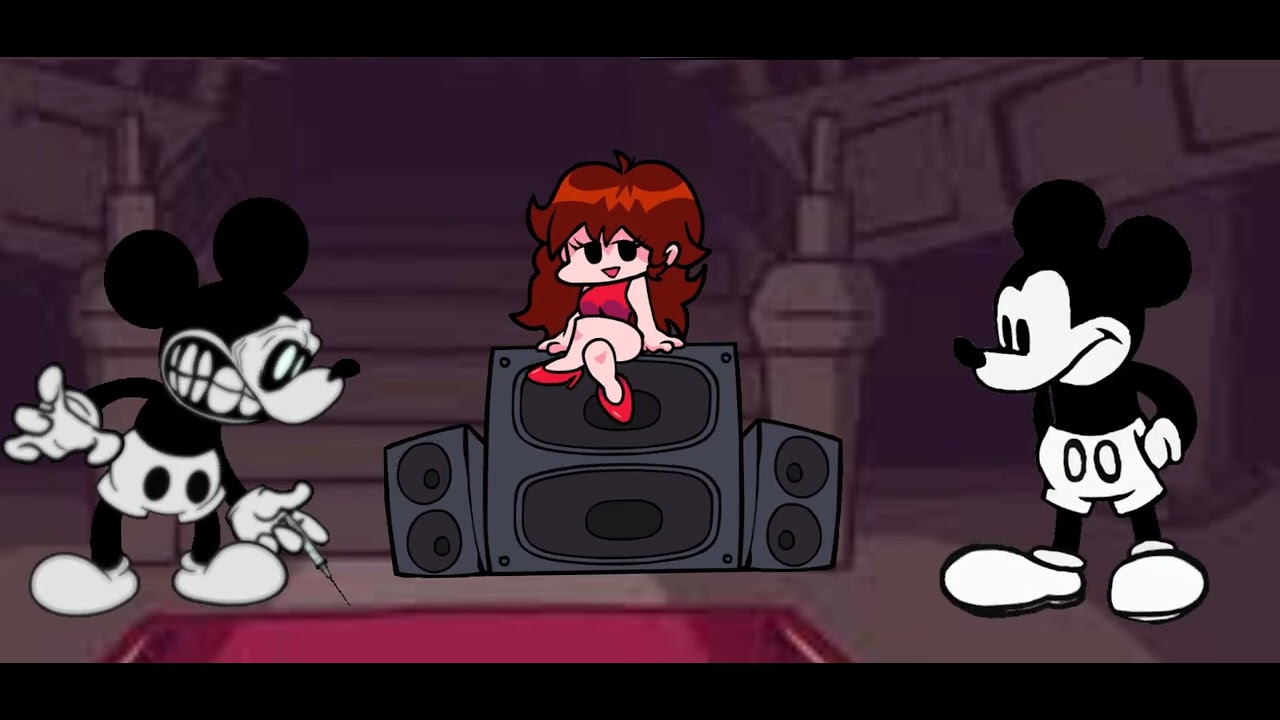 fnf massacre but mouse.avi and mickey.exe sing it - YouTube