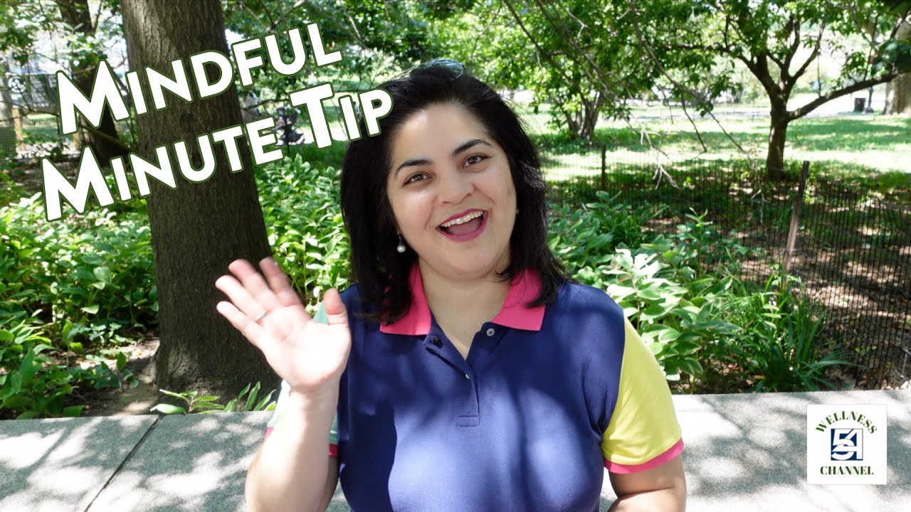 MS54 Wellness's Mindful Minute Tip with Lee! - YouTube