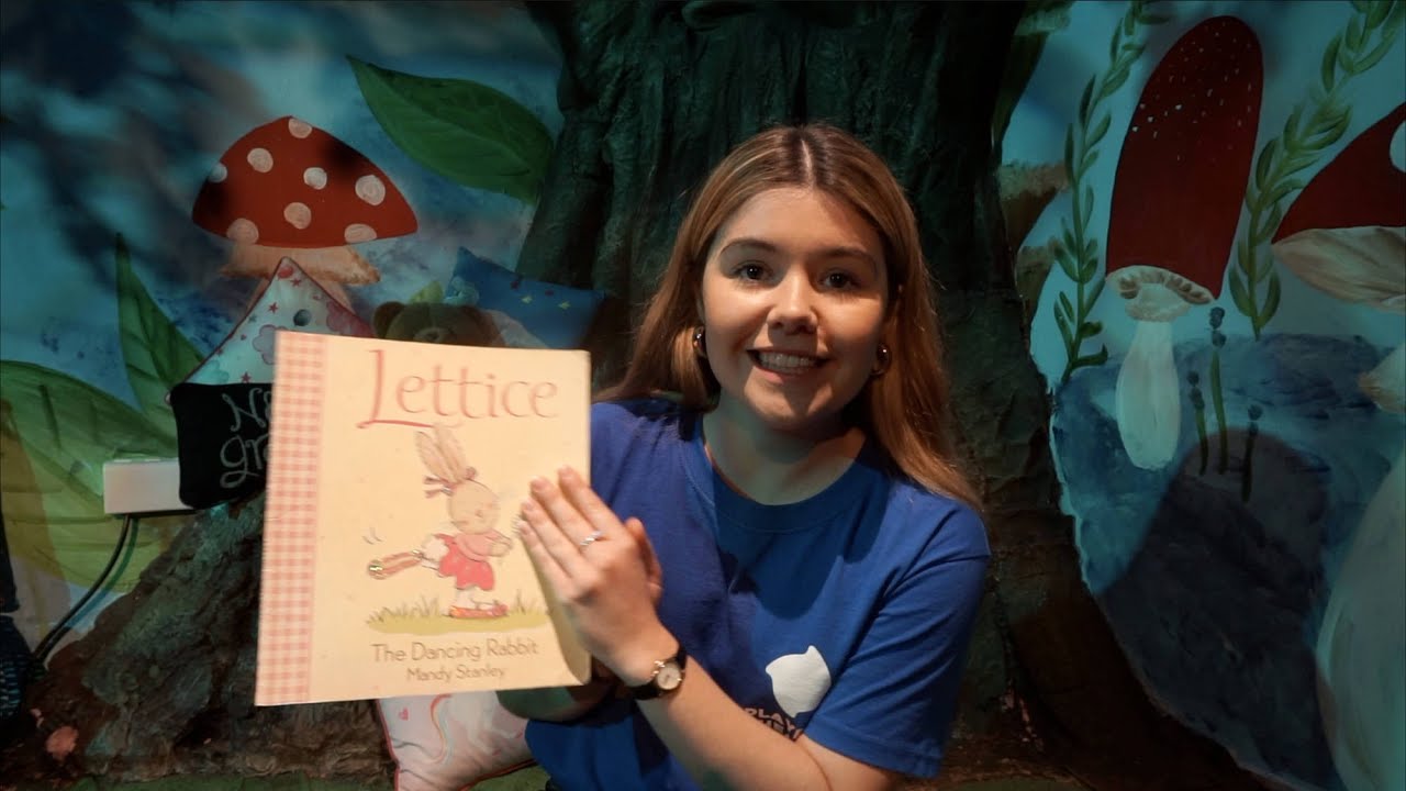 Cate Johannessen reads Lettice the Dancing Rabbit - YouTube