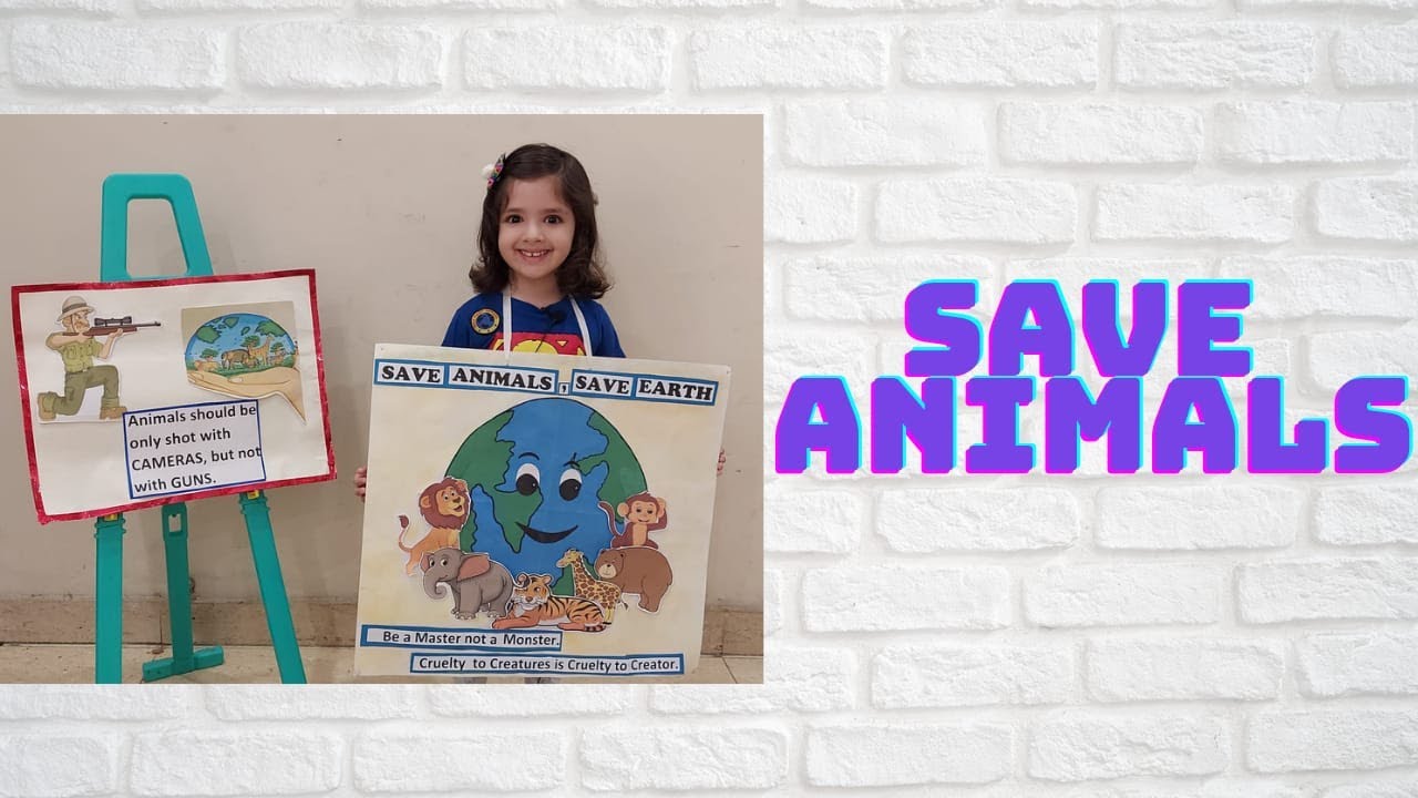 Save Animals, Save Earth 🐅🐆🦣🦌🦓🌍 ( English ) 2021 - YouTube