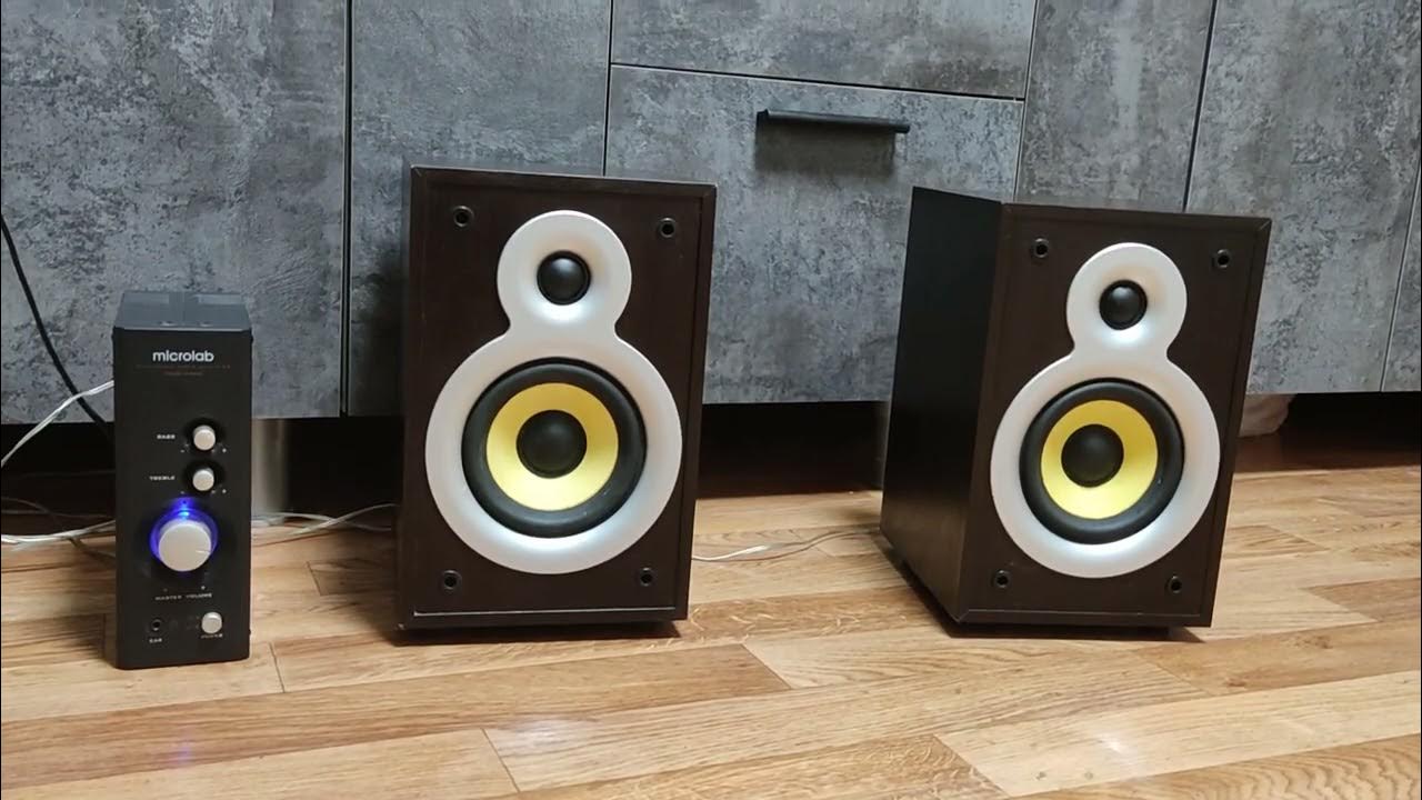 Microlab Pro 1 & amplifier Microlab 6201 Bt. M-28 - YouTube