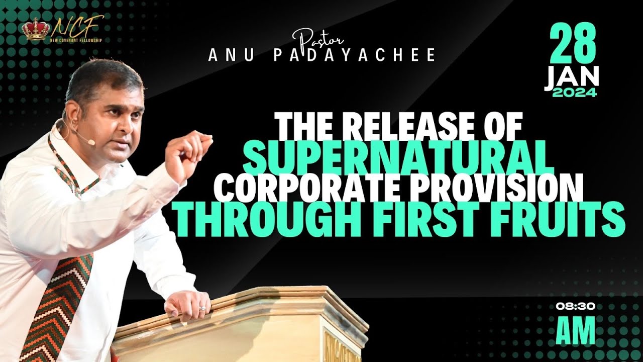 Pastor Anu Padayachee - The Release of Supernatural Corporate Provision ...