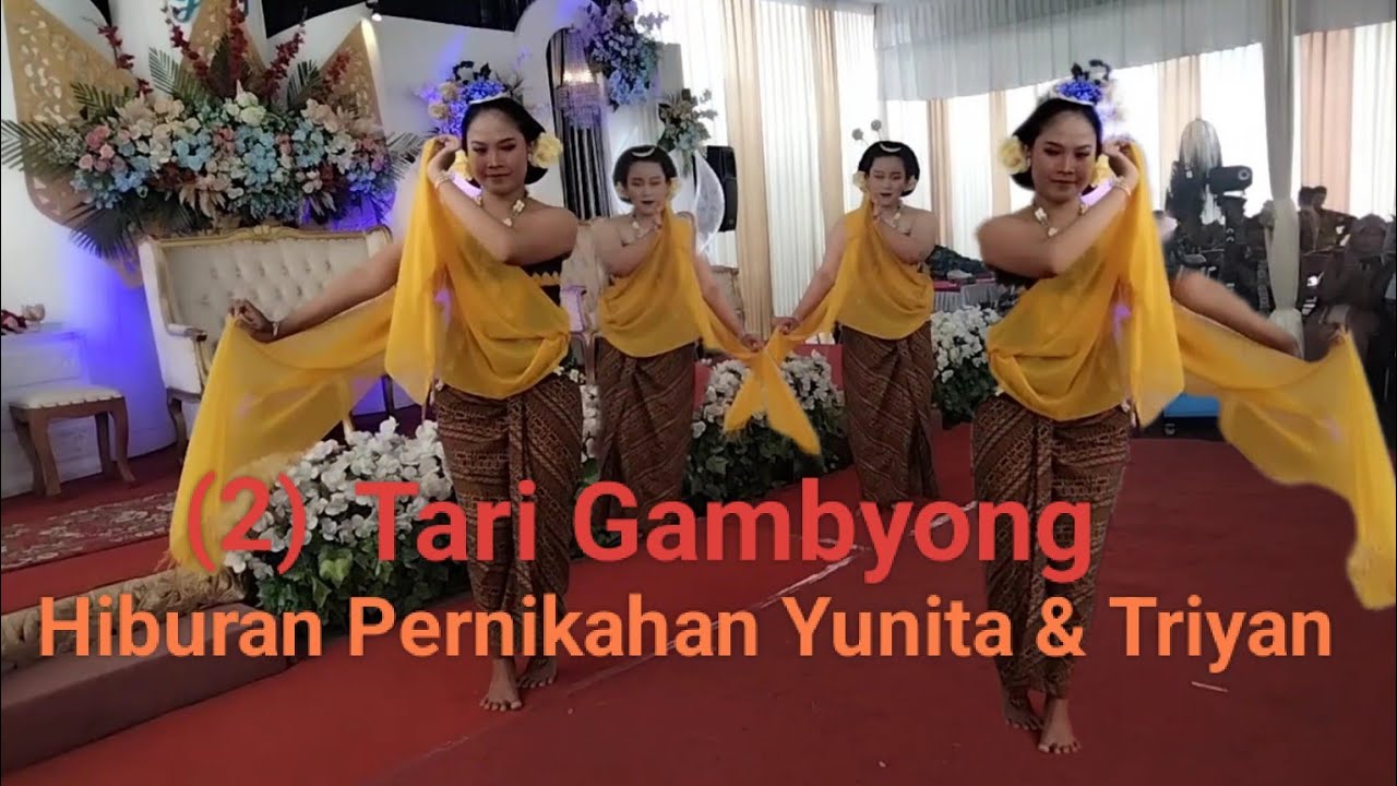 (2)Tari Gambyong// Seni Budaya Jawi/ Hiburan Pernikahan Yunita & Triyan ...