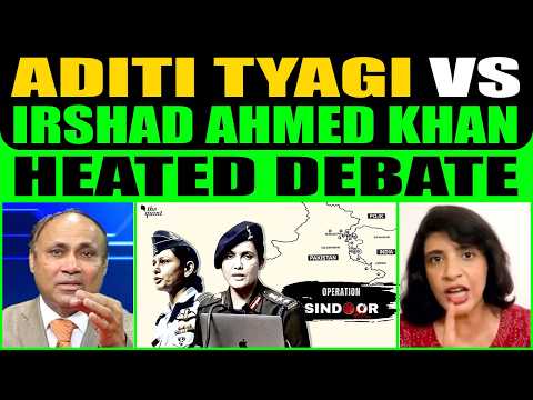 ADITI TYAGI ROASTS PAK JOURNALIST