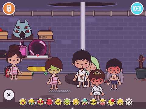 Toca boca life story the best friends invited three boy friends heat 🥵