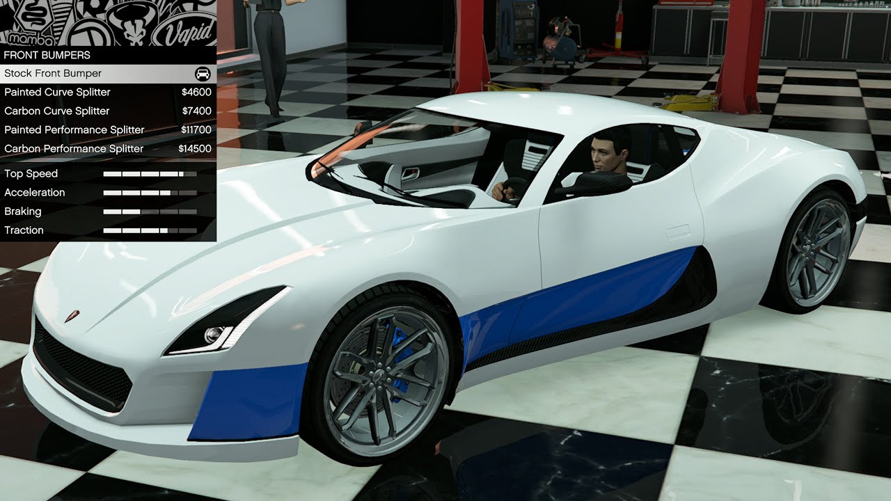 GTA 5 - Past DLC Vehicle Customization - Coil Cyclone (Rimac Concept ...