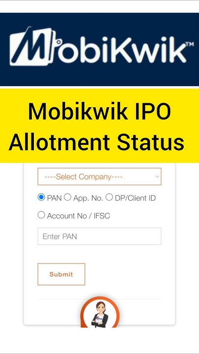 Mobikwik ipo allotment status | how to check Mobikwik IPO allotment status | #mobikwikipo # ...