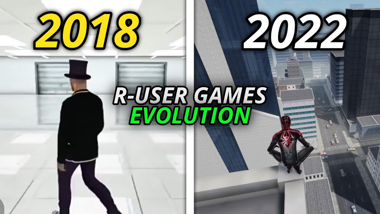 Evolution of R-USER Games 2018-2022 - YouTube