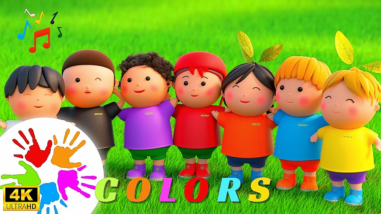 Learn Colors Song | Best Learning Video for Kids | Nursery Rhymes - YouTube
