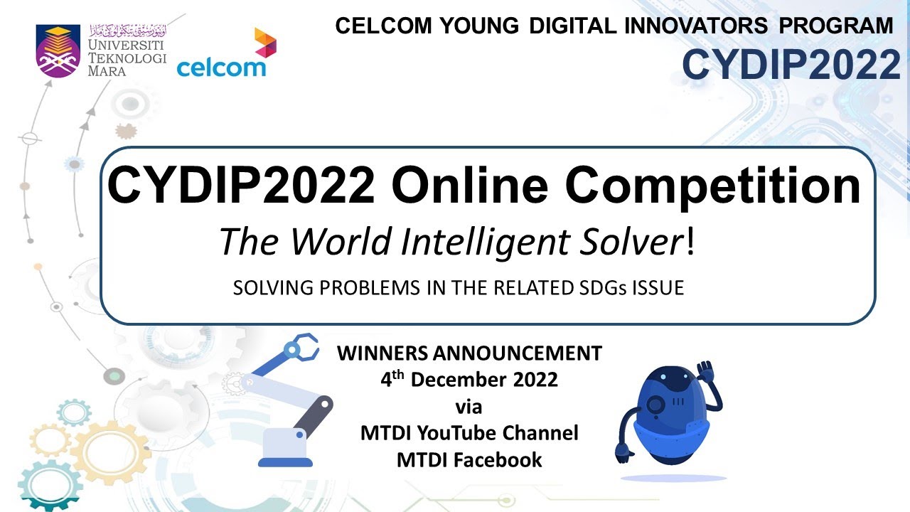 CYDIP2022 ONLINE COMPETITION WINNERS ANNOUNCEMENT - YouTube