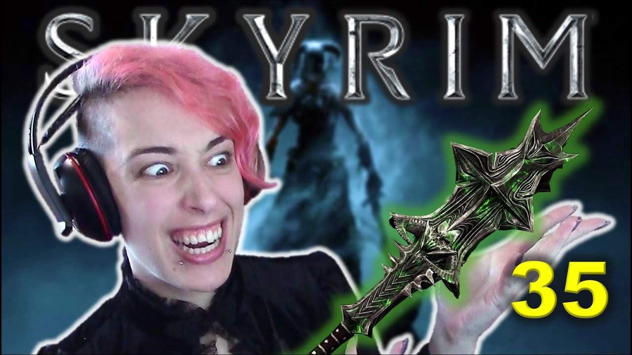 Skyrim - MACE OF MOLAG BAL! #35 - YouTube