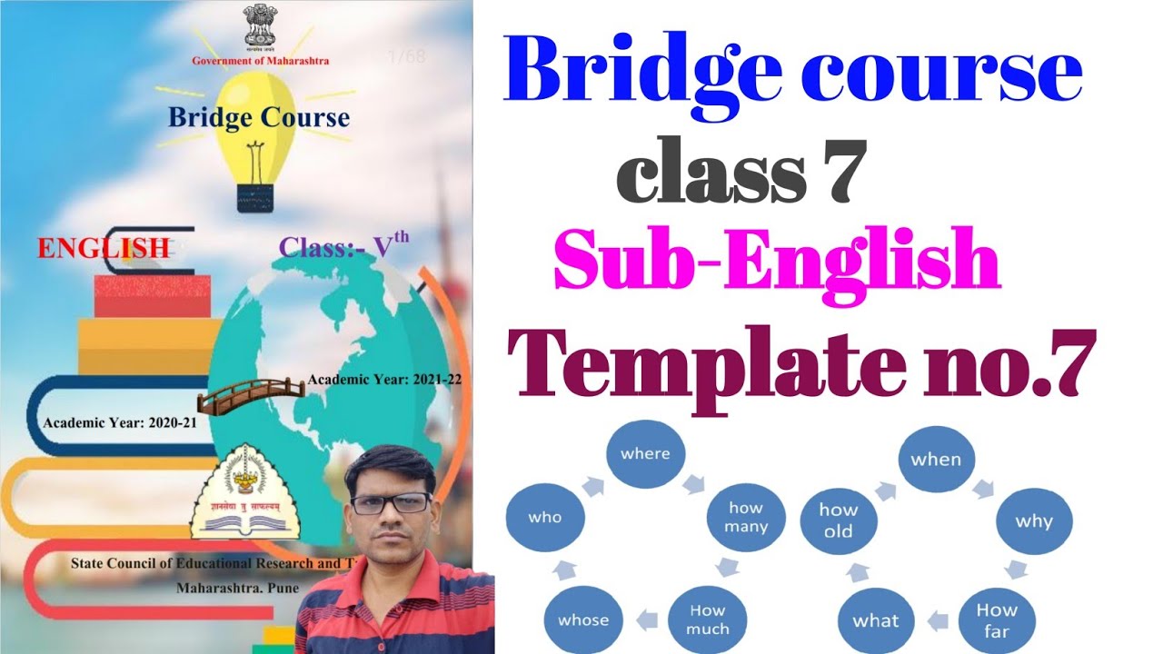 Bridge course class 7 th subject English 7th activity ।। setu ...