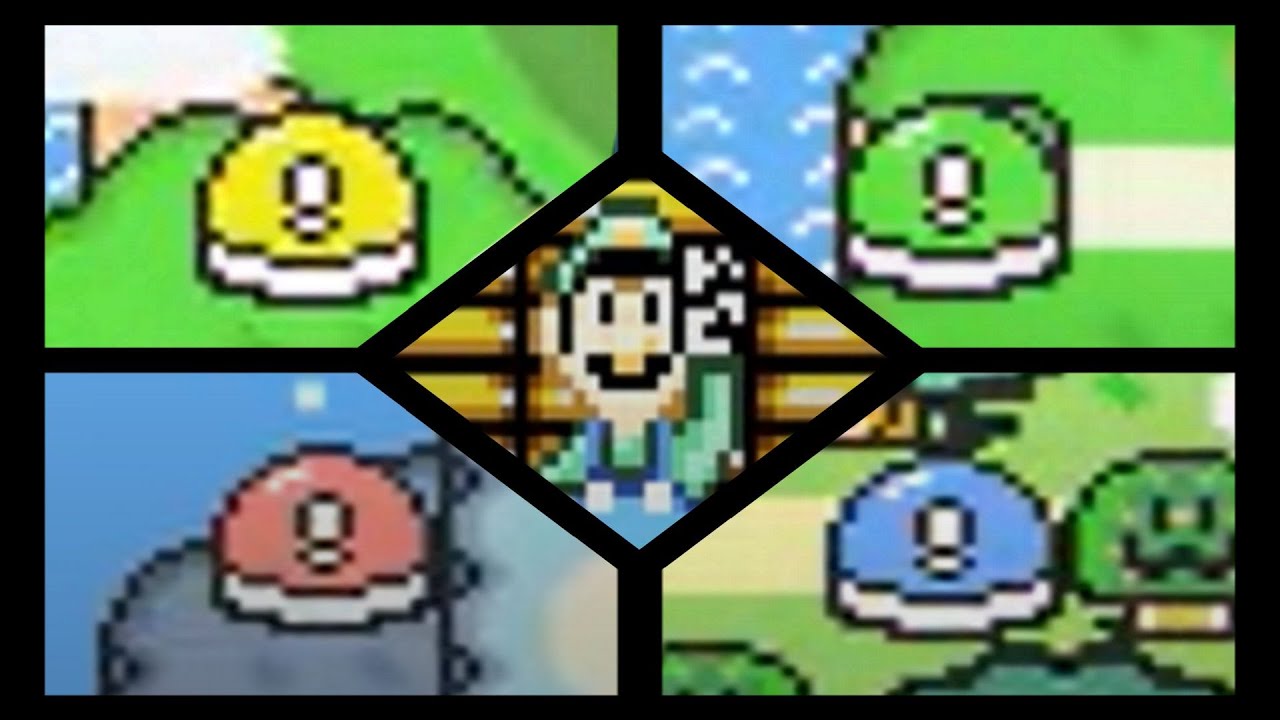 Super Mario World All Switch Palaces (Luigi) - YouTube