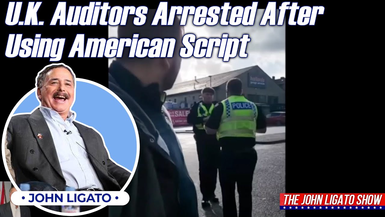 UK Auditors Arrested After Using American Script - YouTube