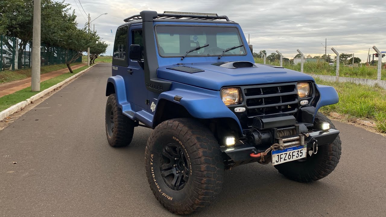 TROLLER T4 4X4 2001 MOTOR MWM 2.8 TURBO , PNEU 35 LIFT DE SUSPENSÃO E ...