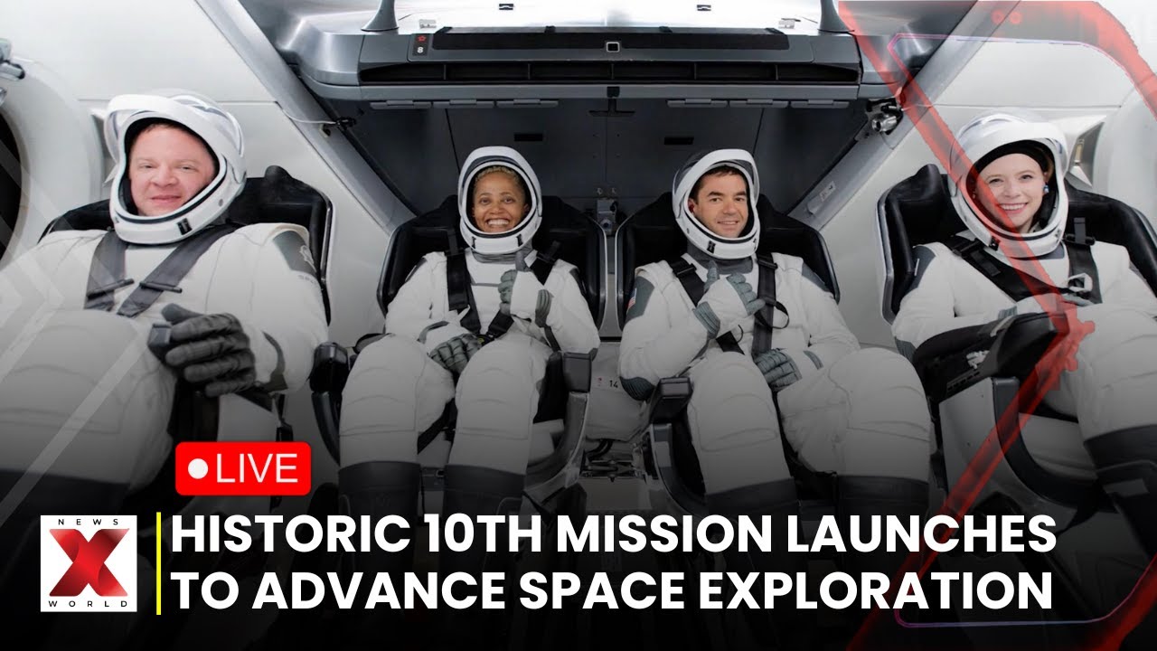 NASA Updates LIVE: 4 Astronauts Embark on Historic 10th Space Mission ...