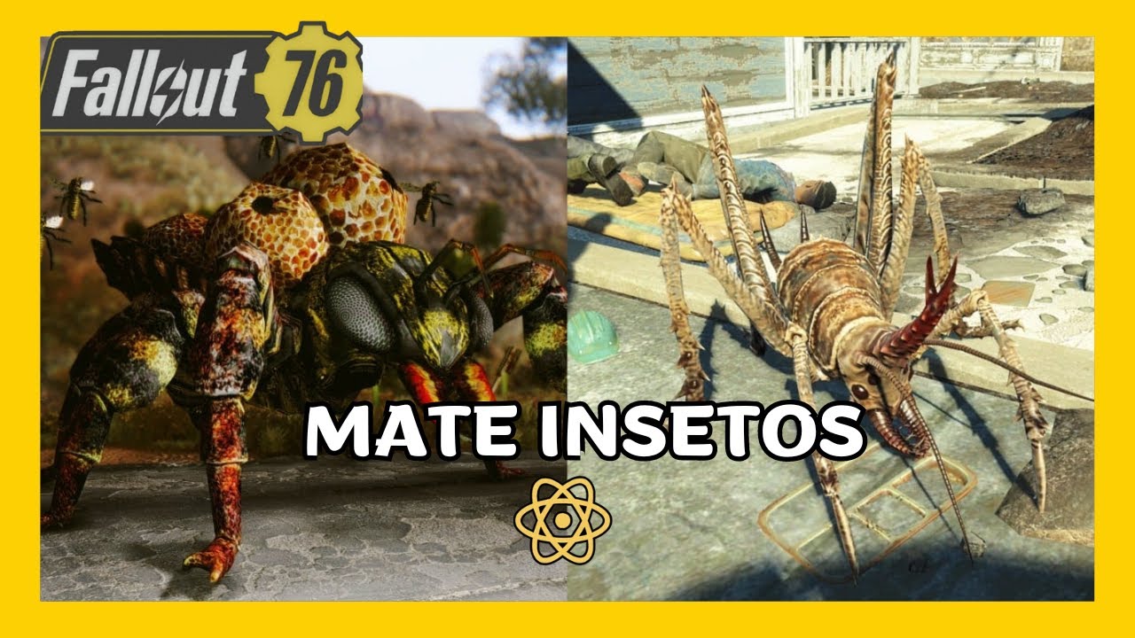 Fallout 76: Desafio Diário - Mate Insetos - YouTube