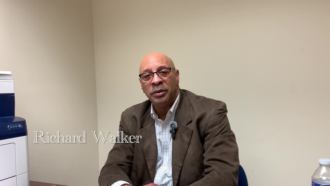 Richard Walker talks about the voting right restoration. - YouTube