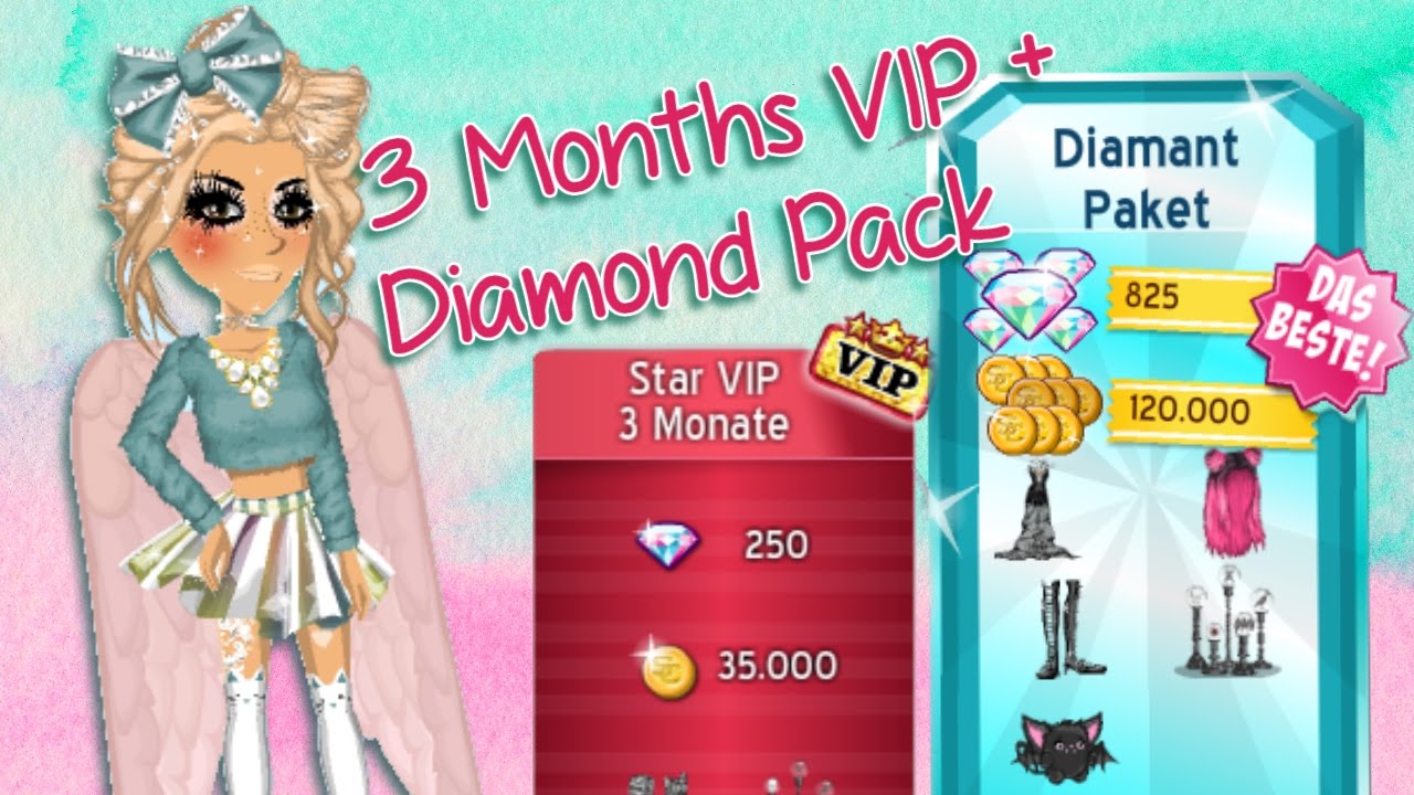 3 Months Star VIP + Diamond Pack😍 ~German Msp - YouTube