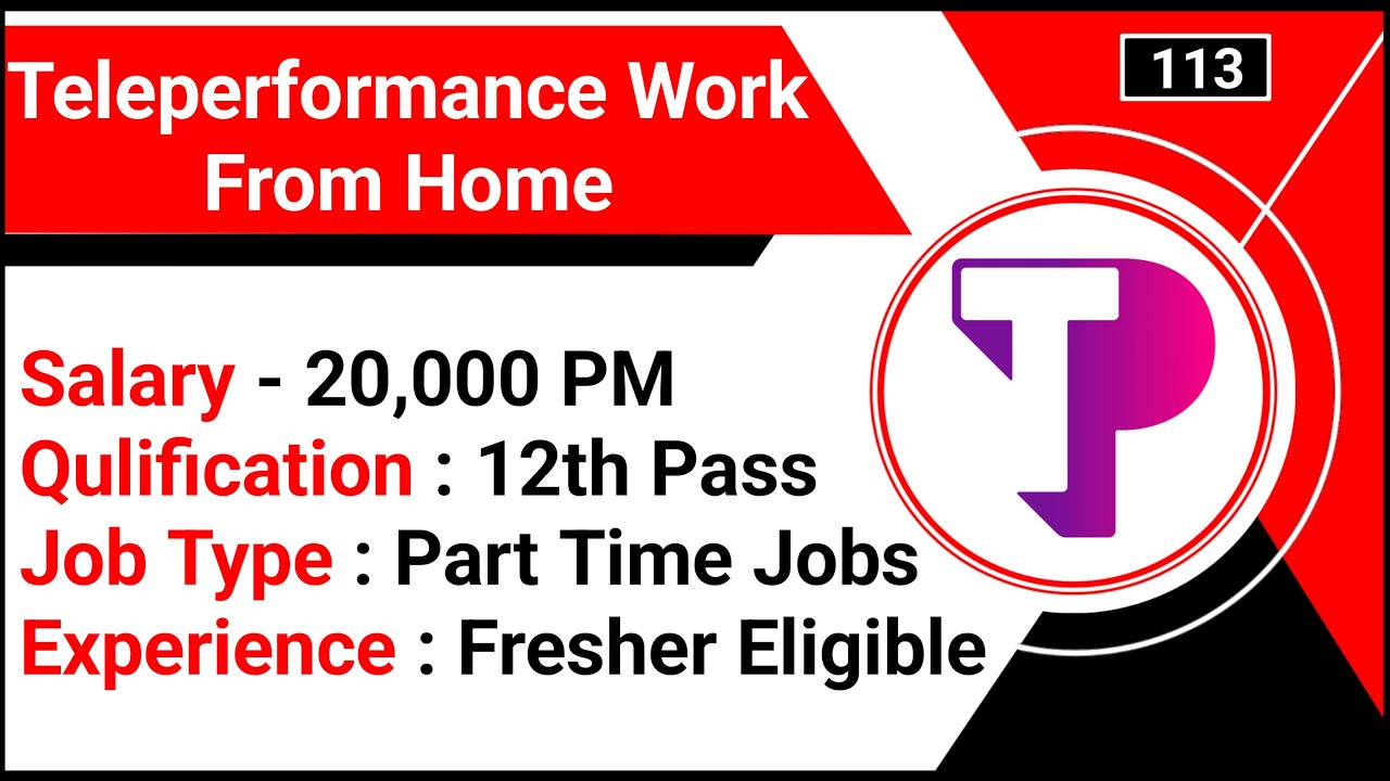 Teleperformance Work From Home | Online Remote Jobs | Customer Support ...