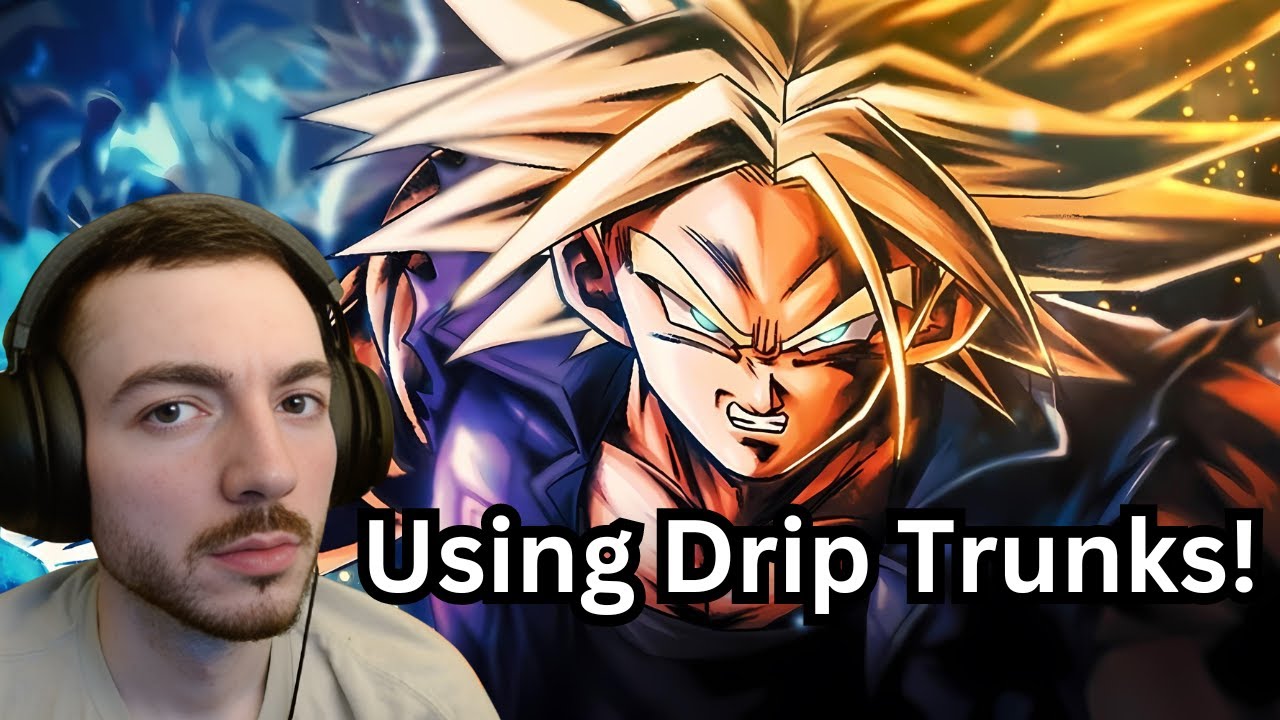 Using drip Trunks in dragon ball legends! - YouTube