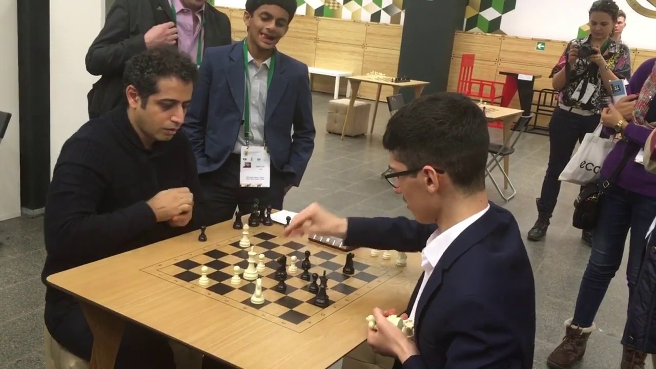 Bullet chess - GM Ghaem Maghami vs GM Firouzja - YouTube