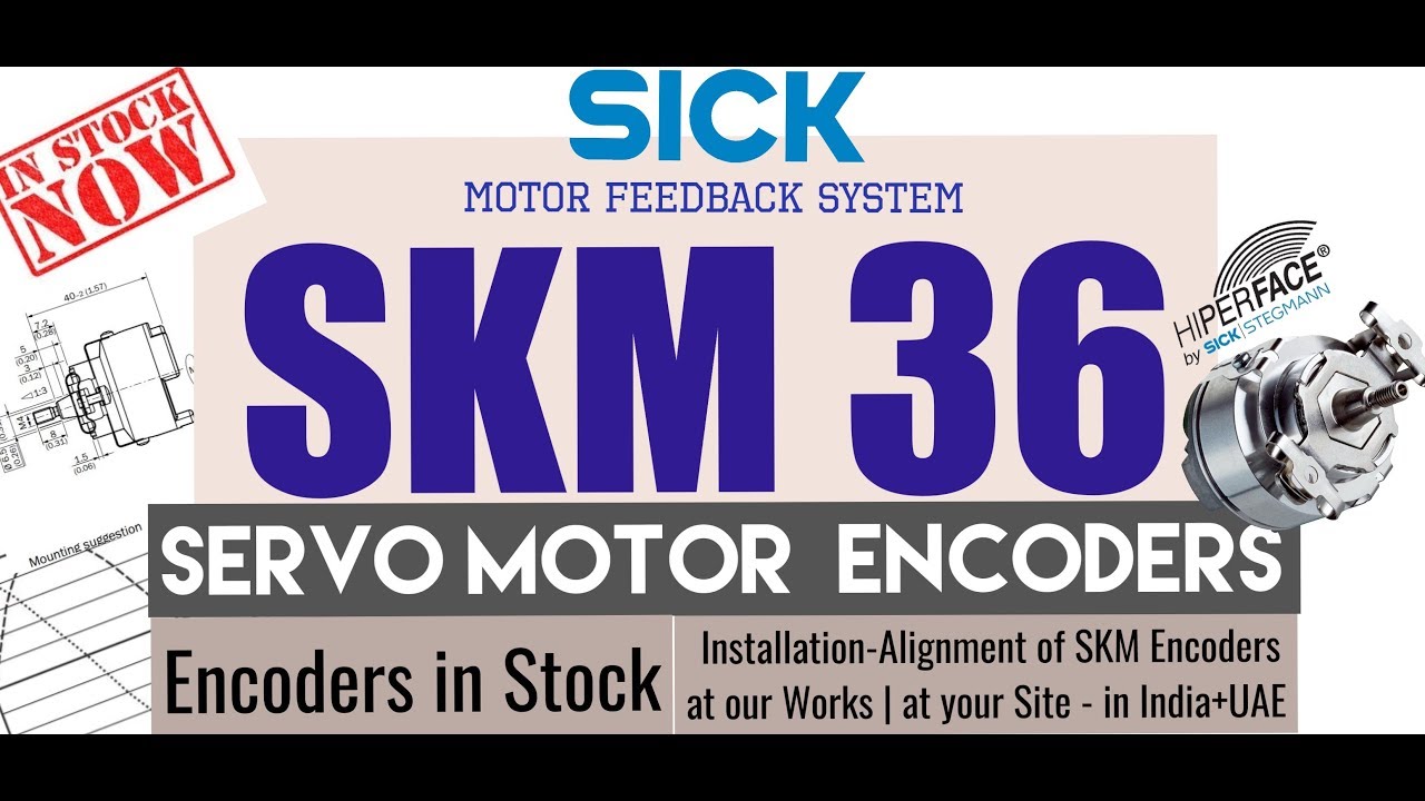 Sick Stegmann SKM 36 SKM36 Encoder Stock India UAE Dubai -Install ...