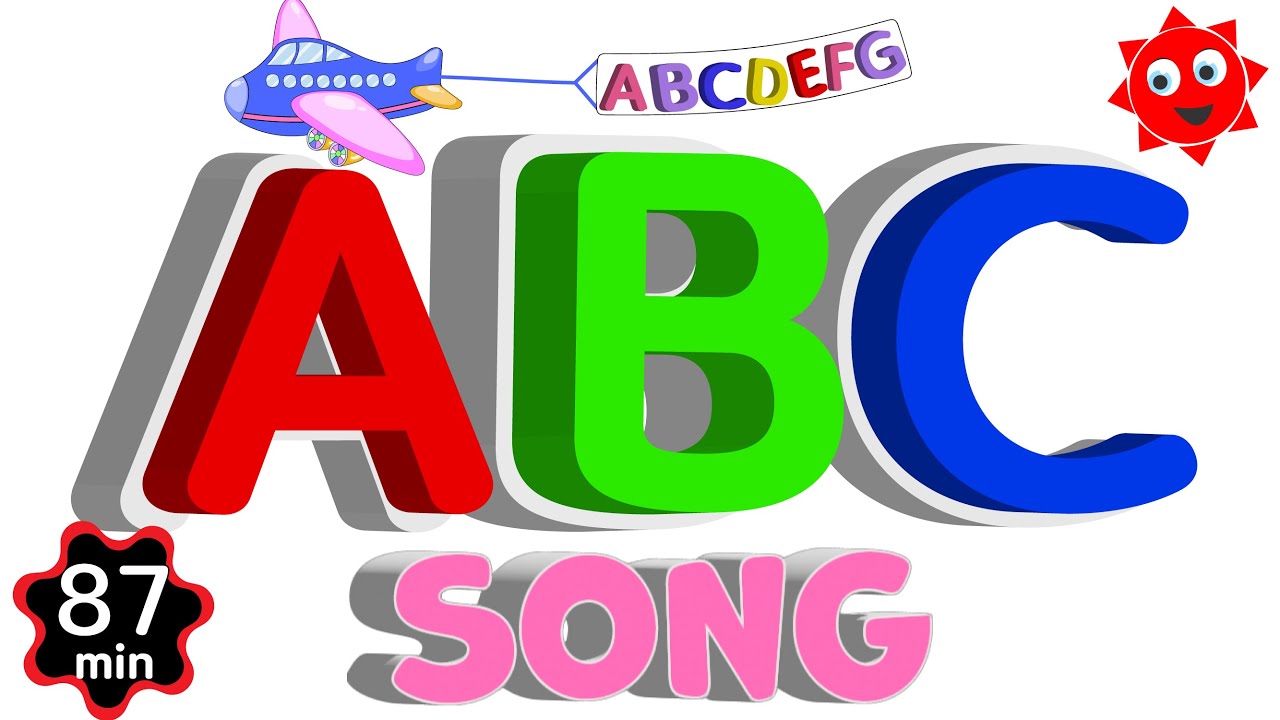 ABC SONG | Lyrics + More POPULAR Nursery Rhymes & Kids Songs - YouTube