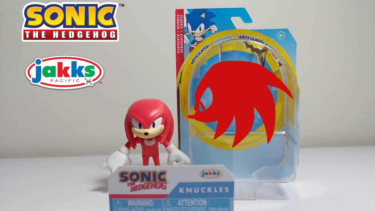 Jakks Pacific Classic Knuckles Figure 2.5" Unboxing !!! - YouTube