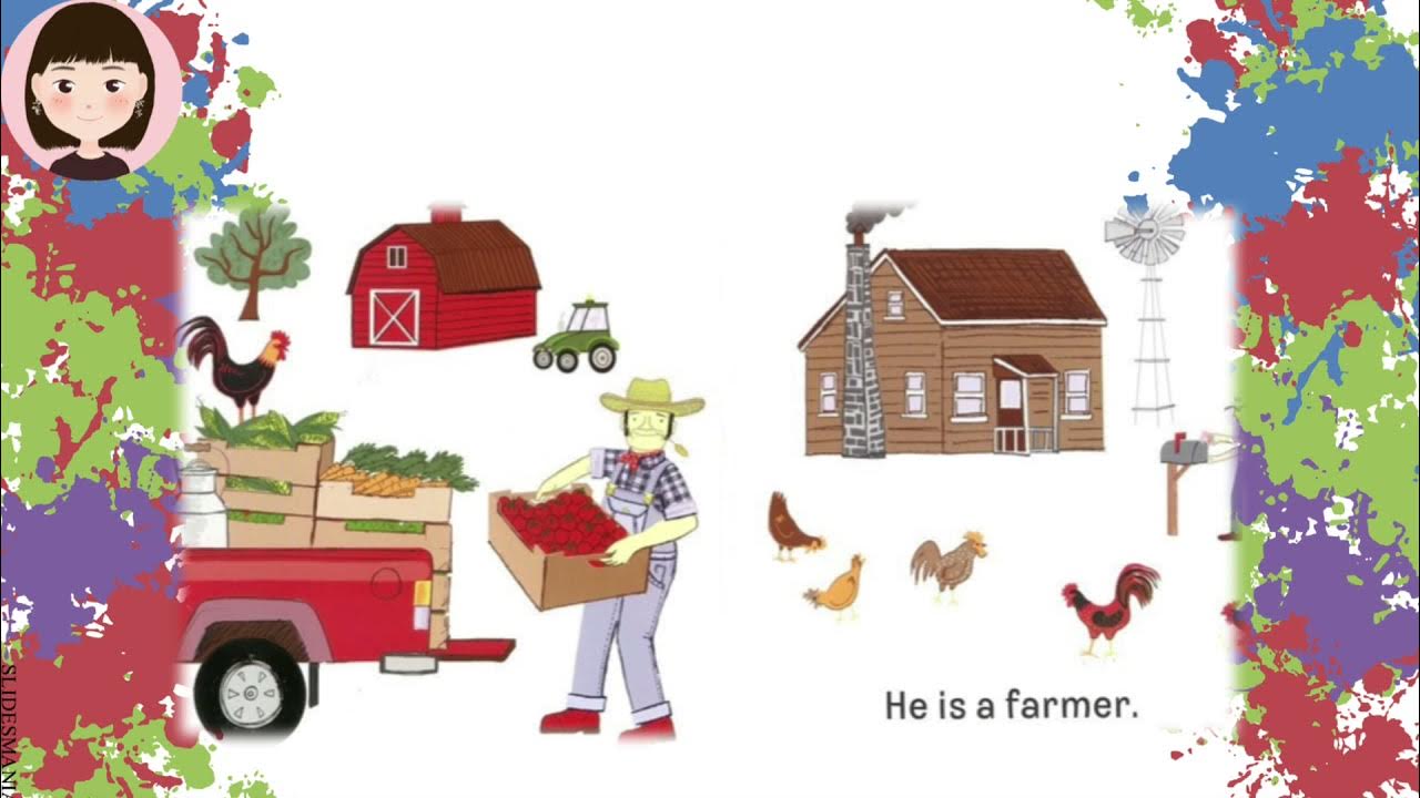 （職業主題）中年級繪本Clothesline Clues to Jobs People Do - YouTube