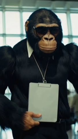 BossMonkey#monkey#youtubeshorts#shorts#animals#ai#fypシ゚viral #boss#fyp ...