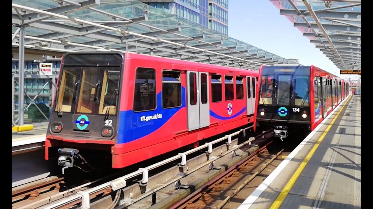 DLR cab view - YouTube