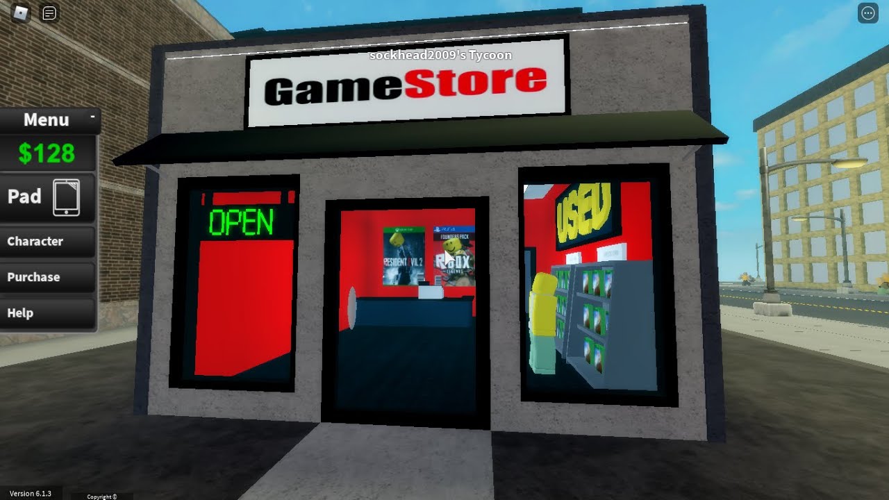 up gradding stuff. roblox game shop tycoon - YouTube