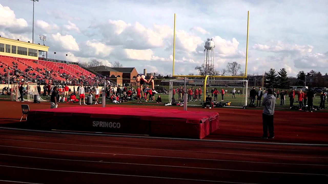 Conner Stroud High Jump 6-11 - YouTube