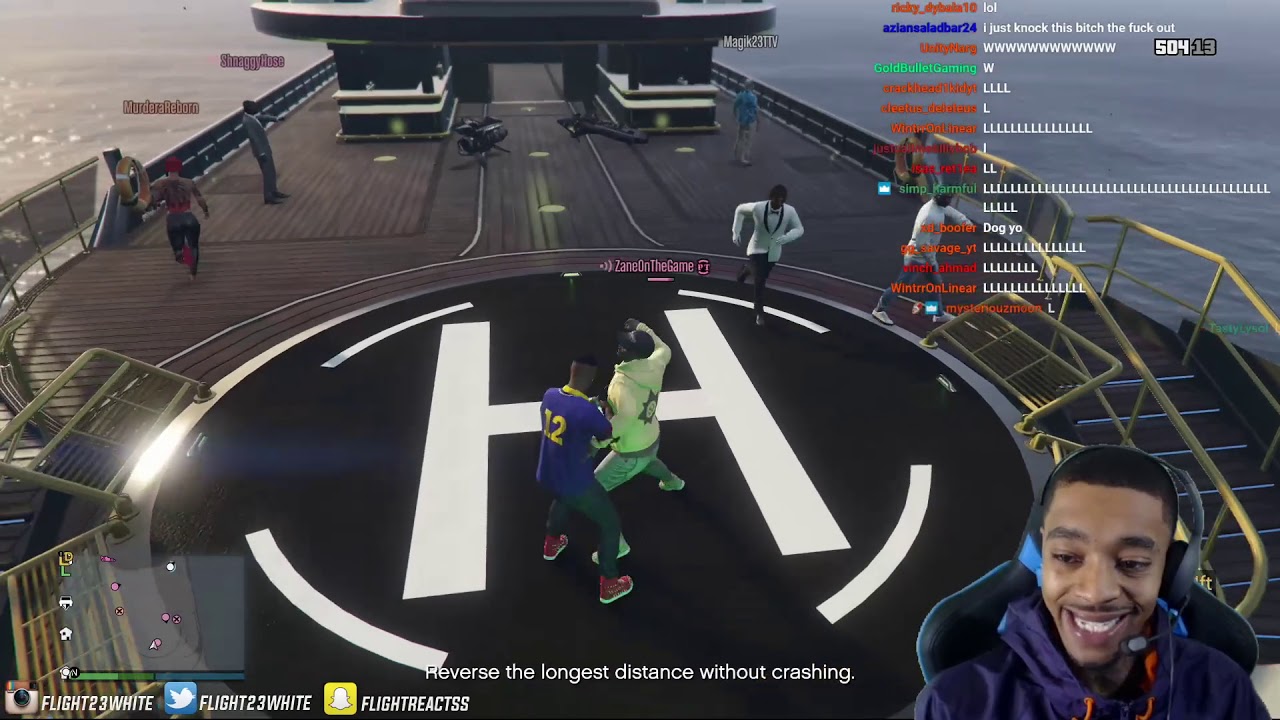 FlightReacts Hosted A "Toxic Haters Only" GTA 5 Boxing Match... (THINGS ...
