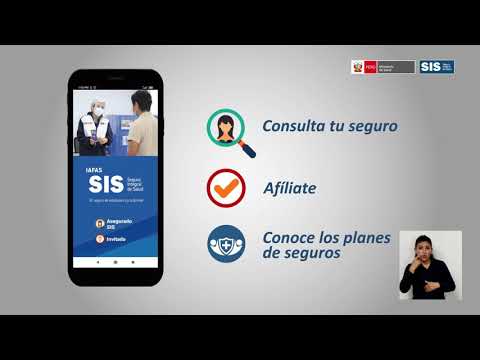 APP SIS: Asegúrate e infórmate